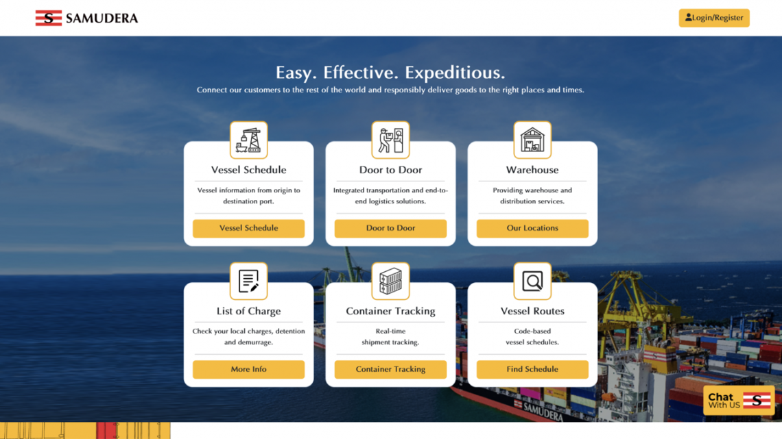 Samudera Indonesia Mudahkan Konsumen dengan Samudera Connect - Samudera ...